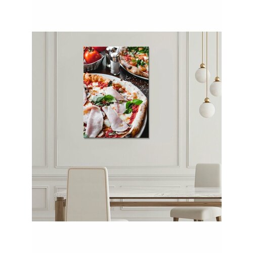 Картина на холсте с подрамником Неаполитанская пицца 40х60