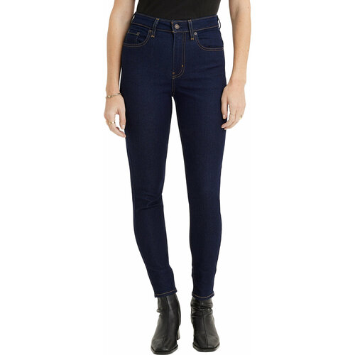 Джинсы скинни Levi's, размер 25/28, синий