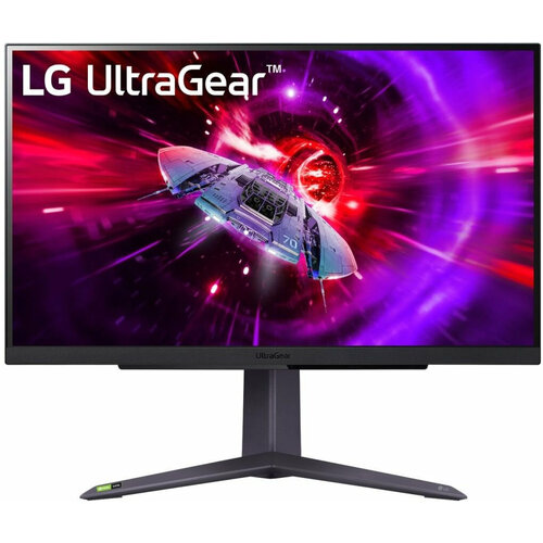 LG Монитор LG 27" UltraGear 27GR75Q-B черный IPS LED 1ms 16:9 HDMI матовая HAS Piv 1000:1 300cd 178гр/178гр 2560x1440 144Hz DP QHD USB 7.35кг