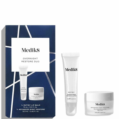 Medik8 Набор уходовой ночной косметики Overnight Restore Duo