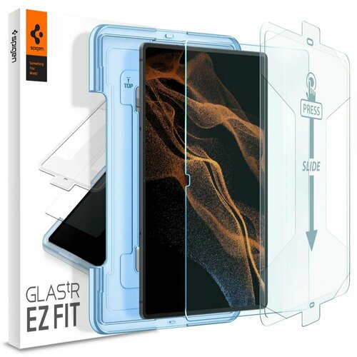 Защитное стекло SPIGEN для Galaxy Tab S8 Ultra - EZ FIT GLAS.tR - Прозрачный - AGL04226