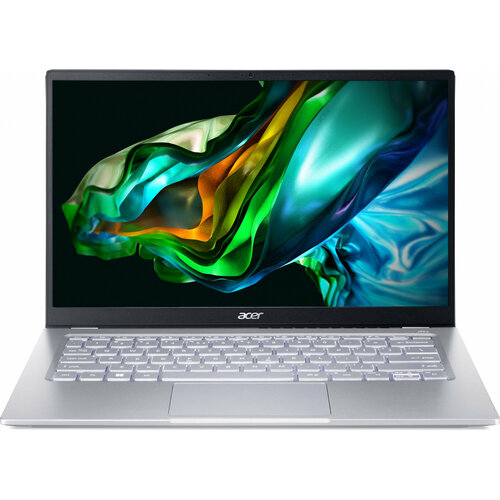 ACER Ноутбук Acer Swift Go 14 SFG14-41-R2U2 Ryzen 5 7530U 16Gb SSD512Gb AMD Radeon 14" IPS FHD (1920x1080) Windows 11 Home silver WiFi BT Cam (NX. KG3CD.003) NX. KG3CD.003