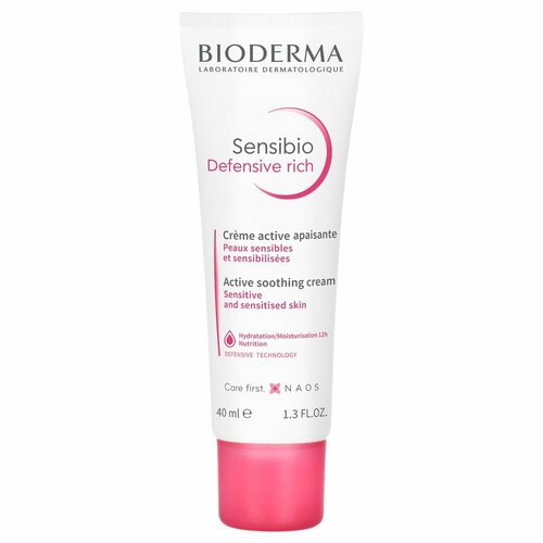 Bioderma Sensibio Defensive Крем насыщенный для чувствительной кожи лица 40 мл