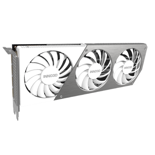 Видеокарта INNO3D RTX 4070 Ti X3 OC WHITE//RTX4070Ti, HDMI, DP*3, 12G, D6X (N407T3-126XX-186148W)