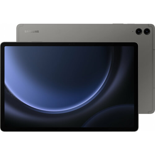 SAMSUNG Планшет Samsung Galaxy Tab S9 FE+ BSM-X616B 1380 (2.4) 8C RAM8Gb ROM128Gb 12.4" TFT 2560x1600 4G ДА Android 13 графит 8Mpix 12Mpix BT GPS WiFi Touch microSD 1Tb 10090mAh SM-X616BZAACAU