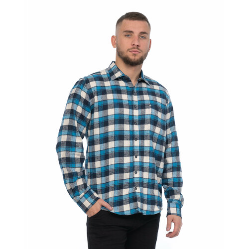 Рубашка Maestro, размер 54-56/XL/45 ворот, голубой