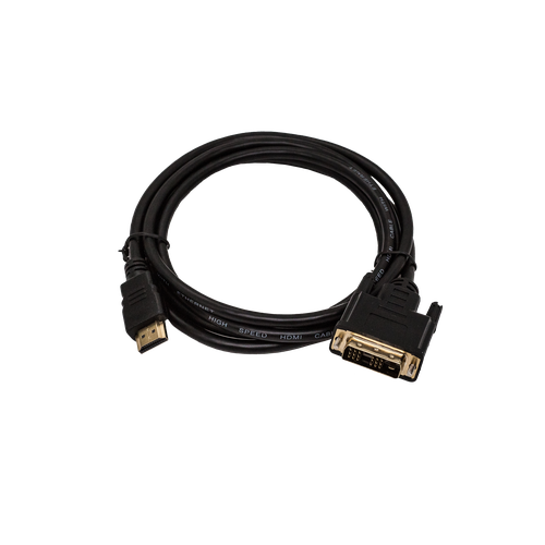 Кабель Filum HDMI-DVI, 1.8 м, FL-C-HM-DVIDM-1.8M, медь, черный, разъемы: HDMI A male-DVI-D single link male, пакет