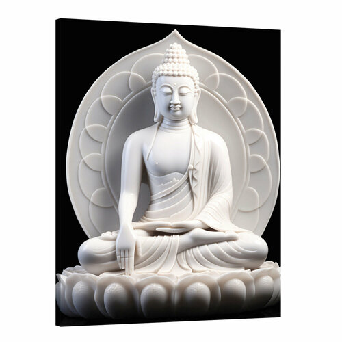 Интерьерная картина 50х70 "Будда и просветление ума"