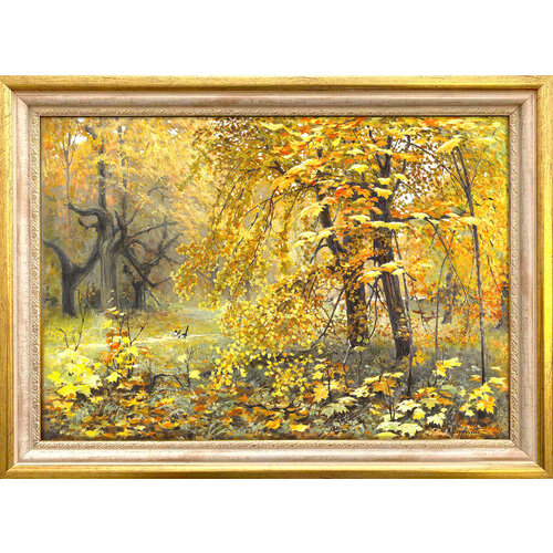 Репродукция картины И. С. Остроухов "Золотая осень" 47х35