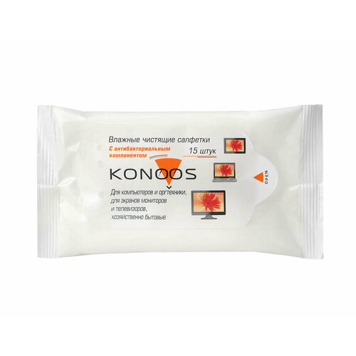 Konoos KSN-15 15 шт. для экрана, для оргтехники, зеленый