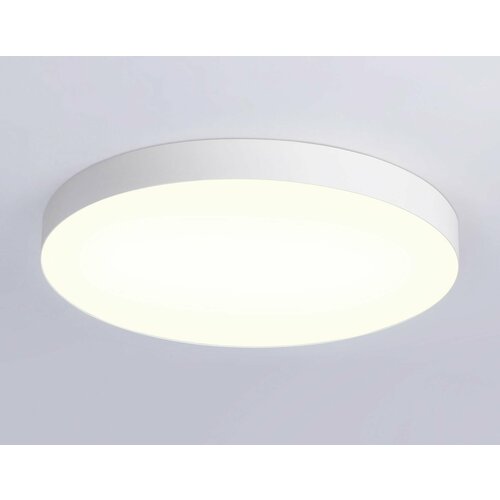 Потолочный светодиодный светильник LED 90W 3000K D600*58 (Без ПДУ), белый
