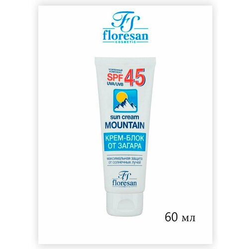 Крем-блок от загара SPF45, 60 мл.