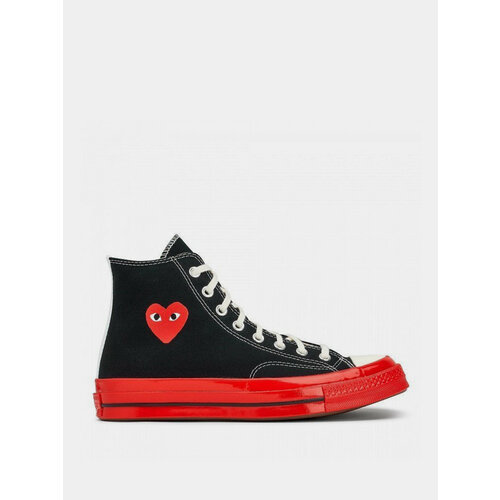 Кеды Converse Comme des Garcons Play Chuck 70 Hi, размер 37,5 EU, черный