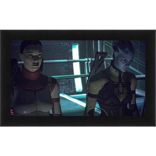 Плакат, постер на бумаге Mass Effect. Размер 30х42 см