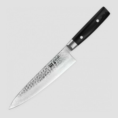 Профессиональный поварской кухонный нож 20 см, «Gyuto», дамасская сталь YA35500 Zen