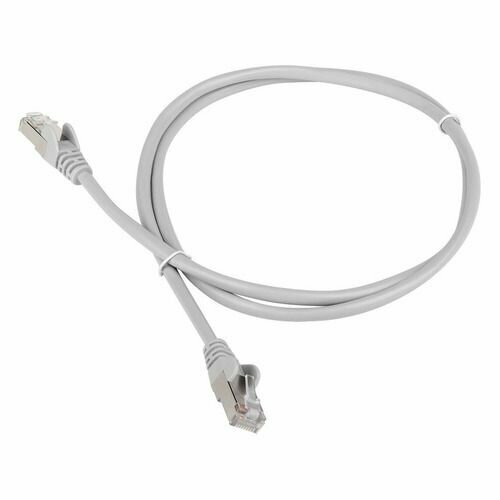 Патч-корд LanMaster вилка RJ-45, вилка RJ-45, кат.6, LSZH, 5м, серый [lan-pc45/s6-5.0-gy]