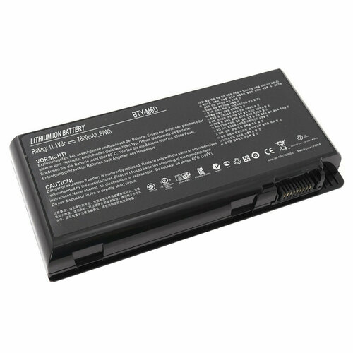 Аккумулятор для ноутбука MSI GX780