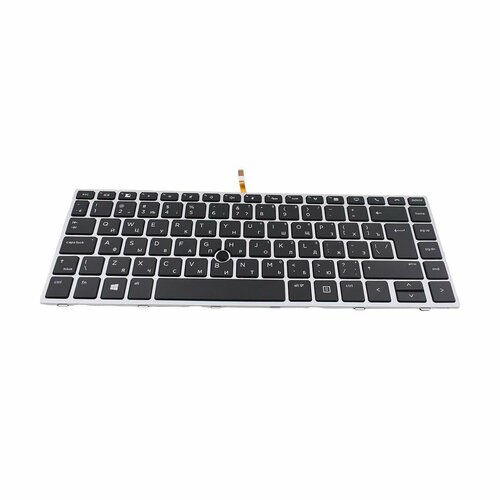 Клавиатура для HP EliteBook 745 G6 ноутбука с пойнтером и подсветкой