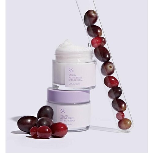 Крем-лифтинг для лица с ресвератролом Dr.Ceuracle Vegan Active Berry Lifting Cream, 75 мл