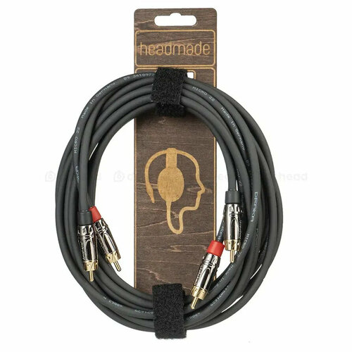 Headmade Viper Interconnect 2*RCA(M) to 2*Jack 6.3(M), 1.5м- межблочный кабель