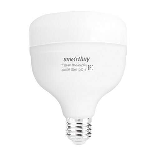 Лампочка светодиодная 30W Smartbuy-HP-30W/6500/E27 (SBL-HP-30-65K-E27)