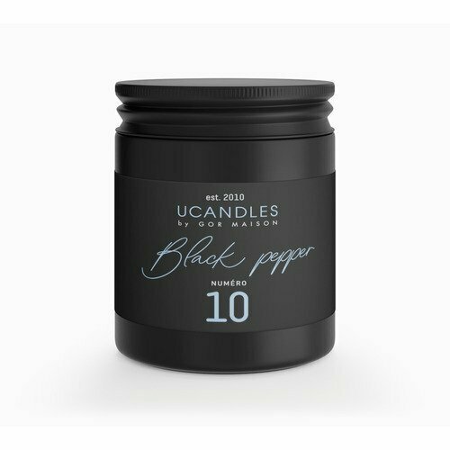 Свеча ароматическая Ucandles Black Pepper Terre Masculin 10