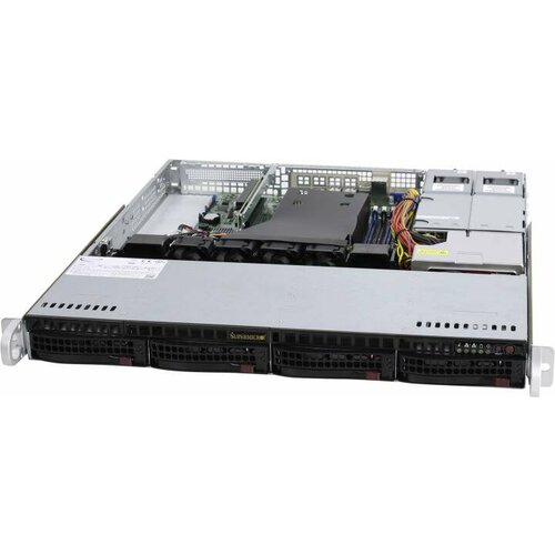 Сервер в корпусе высотой 1U Никс sS6000/1U Z0709189 Xeon E 2236/16 ГБ/1 x 480 Гб SSD/2 x 2 Тб HDD/GeForce® GT 730 (DDR3, 64-bit)