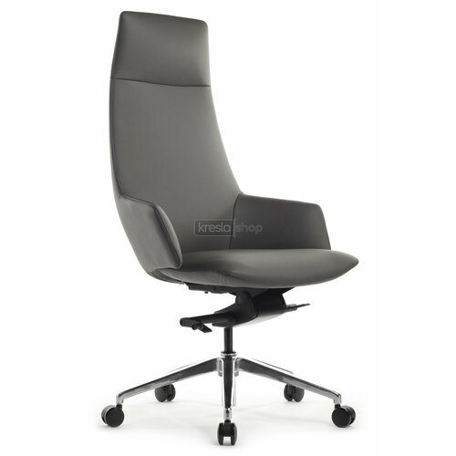 Кресло для руководителя Riva Design Chair Spell А1719 серая кожа