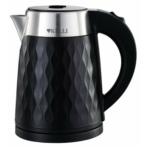 Электрический чайник Kelli KL-1804 1.7л 2200Вт Черный
