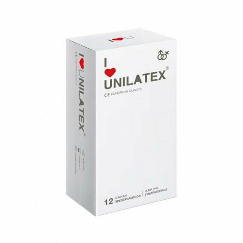 Unilatex презервативы UNILATEX ULTRA THIN ультратонкие 15 штук