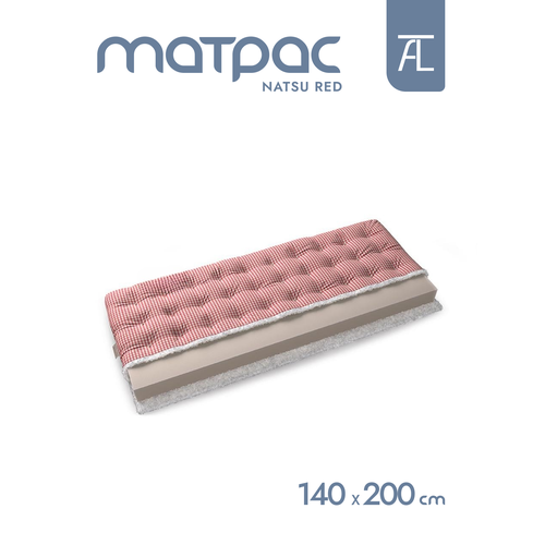 Матрасы Mr.Mattress Natsu red, 140х200 см