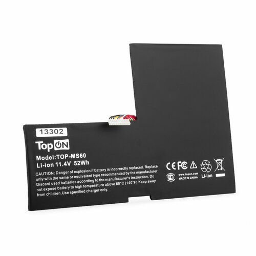 Аккумулятор для ноутбука MSI GS60. 11.4V 52Wh. PN: BTY-M6F