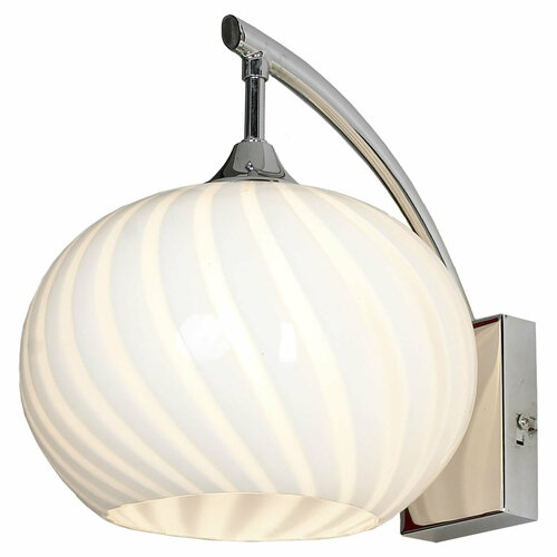 Настенный светильник Lussole Cesano GRLSF-7201-01, E27, 10 Вт, белый