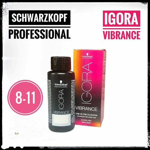 Schwarzkopf Professional Краска для волос IGORA Vibrance 8-11, 60мл
