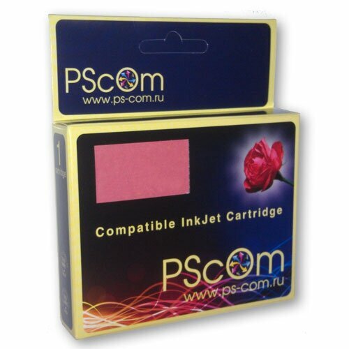 Картридж Ps-Com светло-пурпурный (light magenta) совместимый с Epson T0796, объем 11,1 мл