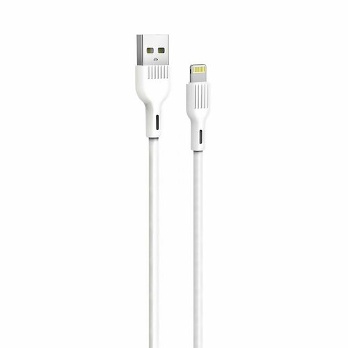 Дата-кабель USB универсальный Lightning SKYDOLPHIN S03L (белый)