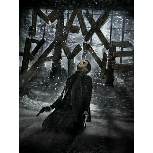 Плакат, постер на бумаге Max Payne/Макс Пэйн/игровые/игра/компьютерные герои персонажи. Размер 21 х 30 см