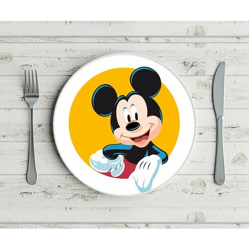 Тарелка Mickey Mouse, Микки Маус №19