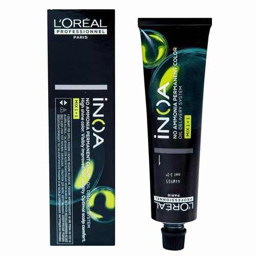 LOREAL PROFESSIONNEL Безаммиачный перманентный краситель iNOA III поколение, 60 г, оттенок 9.12