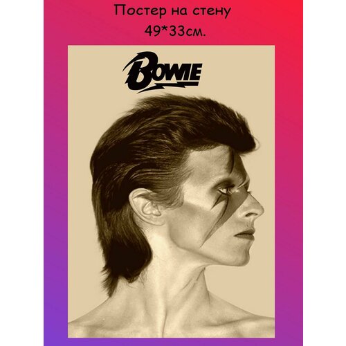 Постер, плакат на стену "Дэвид Боуи, David Bowie" 49х33 см (A3+)