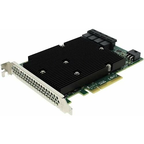 Контроллер LSI Logic SAS 9300-16i SGL, HBA PCIe 3.0 x8, 12Gb/s SAS,16 port internal, 4 x SFF-8643 (LSI00447)