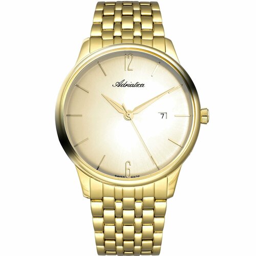 Наручные часы Adriatica Premier A8269.1151Q, золотой