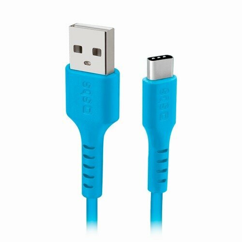 Sbs-mobile SBS Mobile кабель зарядный USB 2.0 Type-C, длина 1,5 м, голубой