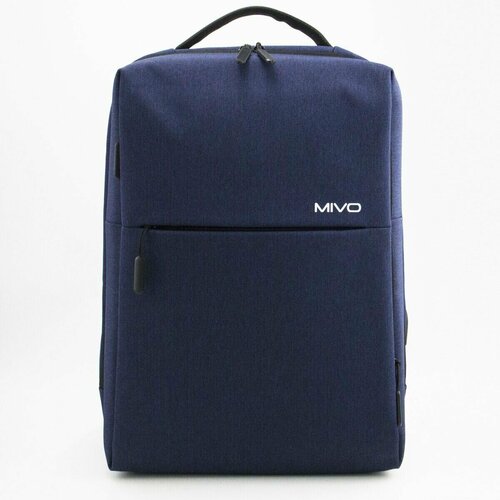 Рюкзак Mivo с отделением для ноутбука до 15.6" дюймов. USB/AUX. Синий