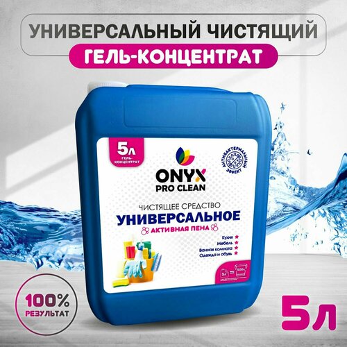 Универсальное чистящее средство ONYX PRO CLEAN, гель, концентрат,5 л