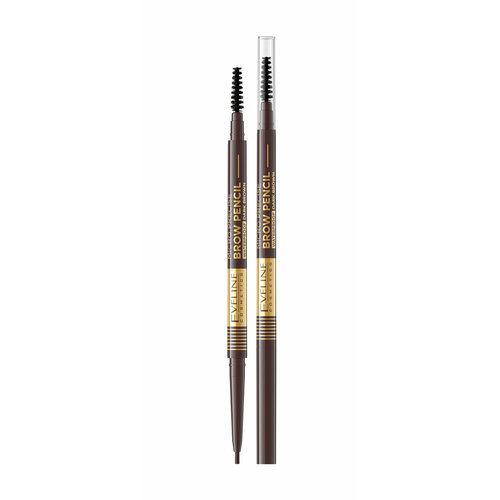 EVELINE Карандаш для бровей Micro Precise Brow Pencil водостойкий, 5 г, 03 Dark Brown