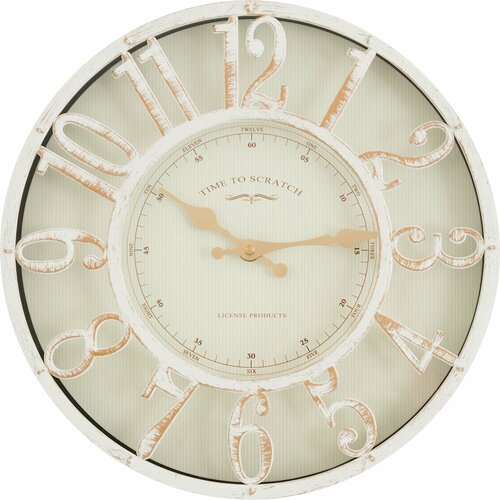 Часы настенные Dream River DMR круглые ø30.4 см цвет белый