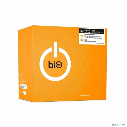 Bion Cartridge Расходные материалы Bion BCR-CB435/CB436/CE285A Картридж для HP Pro 1102/1104/1106/1107/1108/1109/1102/1104/1106/1107/1108/1109/M1132/M1212NF/M1212MFP/1217NFW, Canon LBP6000/BP6018/MF3010 (2000 стр.), Черный, с чипом