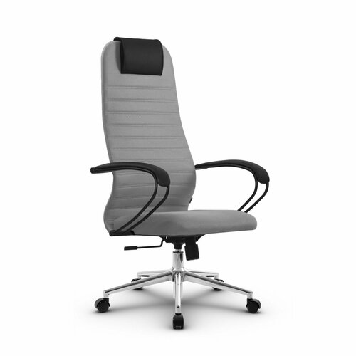 Компьютерное кресло SU-B-10/подл.130/осн.009 Светло-серый/Светло-серый