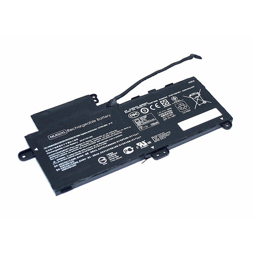 Аккумулятор NU02XL для ноутбука HP Pavilion X360 M1 7.7V 35Wh (4500mAh) черный